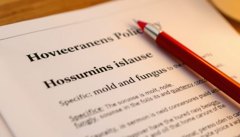 Mold Insurance Claims: What Policies Cover